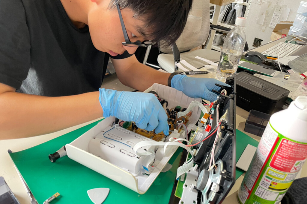 【TY-CW26】CDラジカセデッキ起動しない分解したら液漏れ修理 – APPLEMAC スマートフォン／マックパソコン買取・修理・中古販売